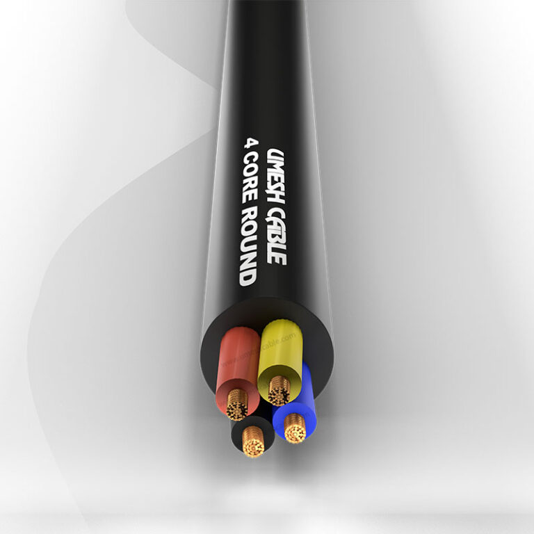 4 Core Round Elevator Cable - Umesh Cable